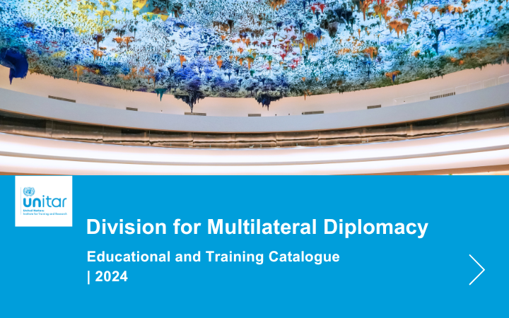 UNITAR Upcoming Activities in Diplomacy | UNITAR